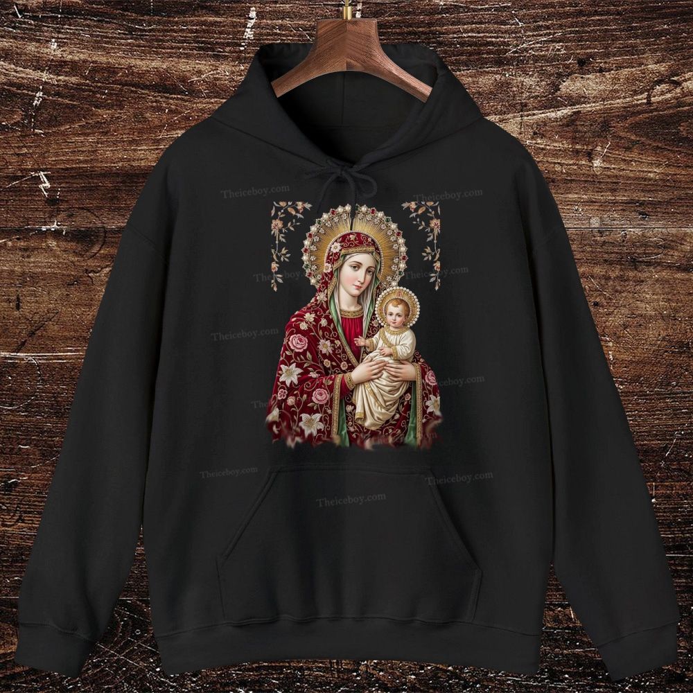 Our Lady Of Mercy Oversized Cotton Hoodies – theiceboy